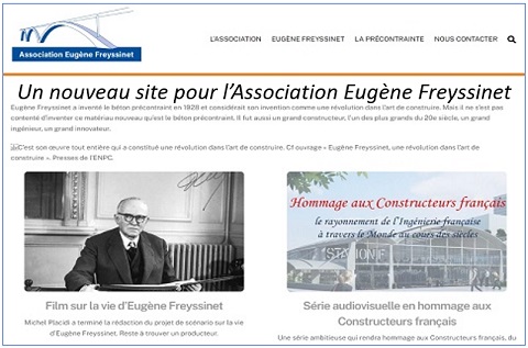 Un nouveau site pour l'Association Eugène Freyssinet - AscoTP