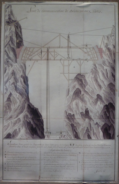 Pont Asfeld à Briancon : archive